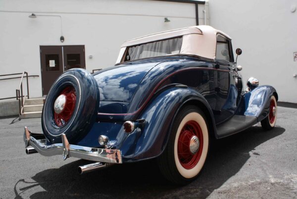 1933 Ford Cabriolet. – Tucson Classic Motor Co